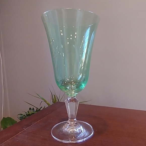 Miler Rogaska | Dining | Miller Rogaska Ice Tea Green Goblets Crystal ...